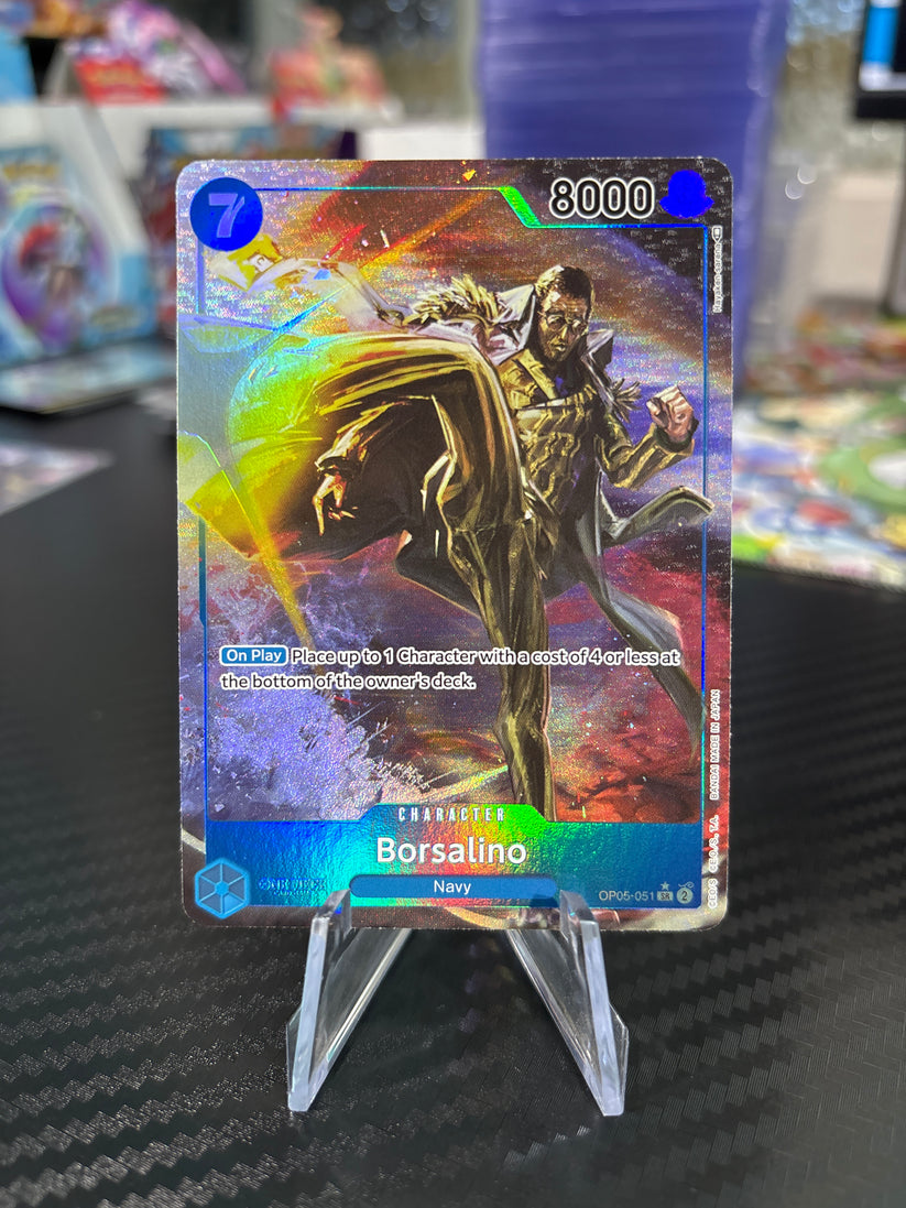 Borsalino #OP05-051 SR Alternate Art – PokéMoon Store