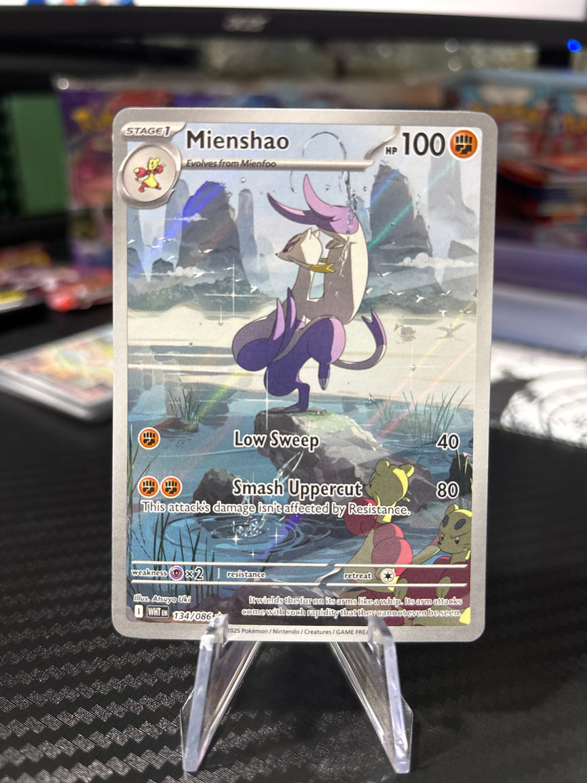 Mienshao #134 - IR - White Flare – PokéMoon Store