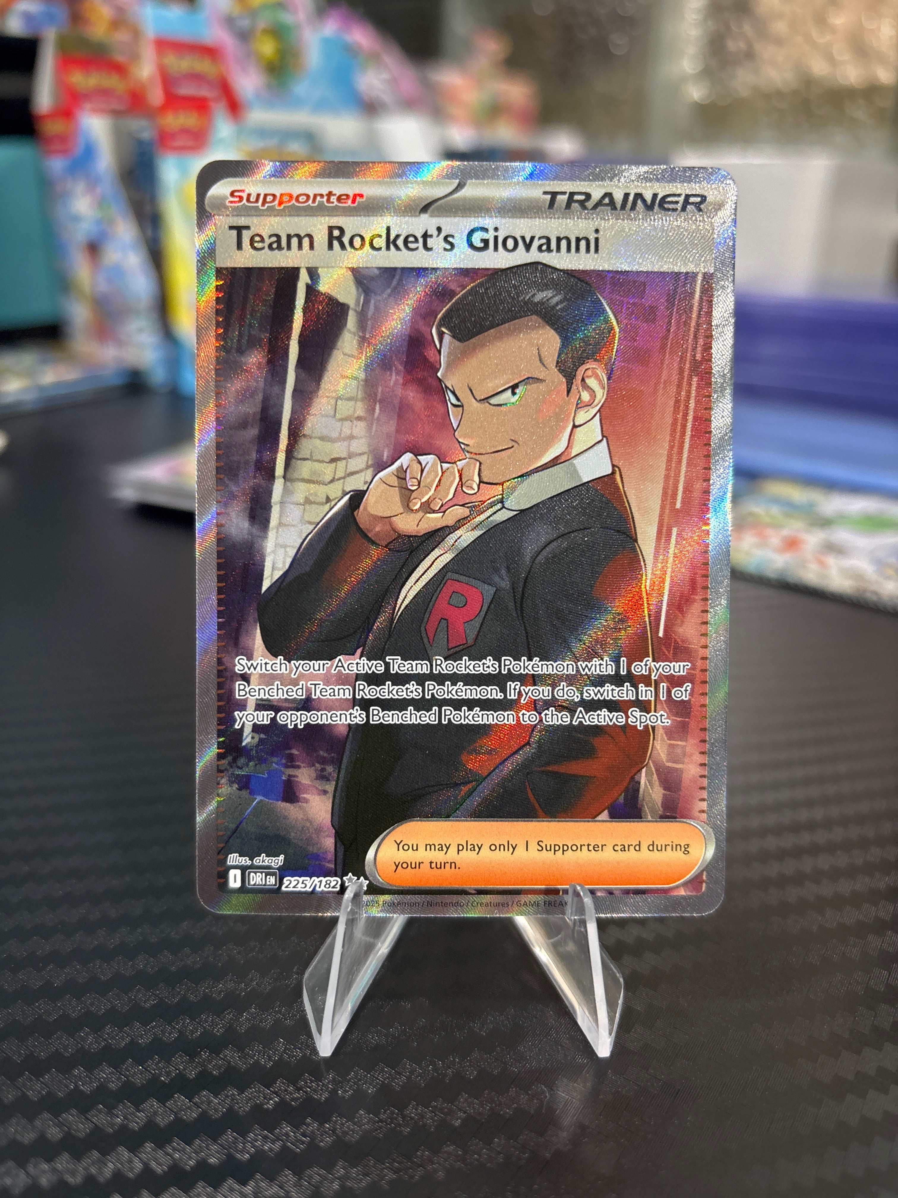 Team Rocket’s Giovanni #225 - Destined Rivals – PokéMoon Store