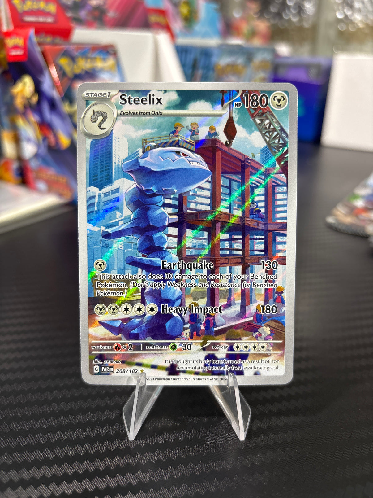 Steelix #208 - Illustration Rare - Paradox Rift – PokéMoon Store