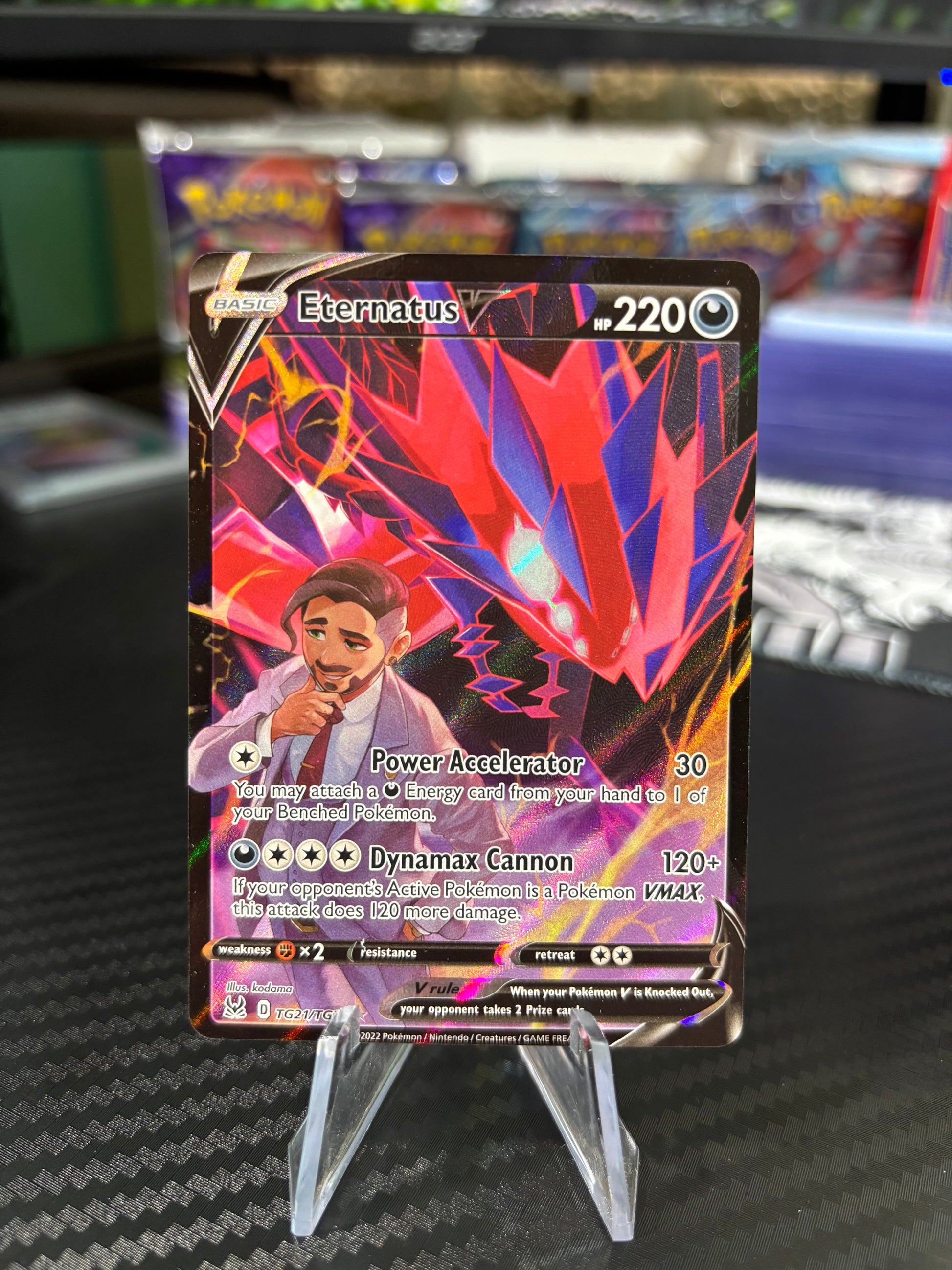 Eternatus V #TG21 - Lost Origin – PokéMoon Store